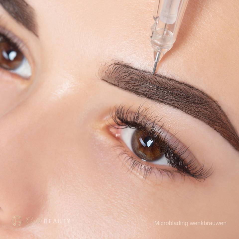 Microblading wenkbrauwen? Kom alles te weten - Gold Beauty